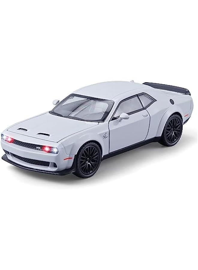 Generic Toy Cars for Kids 1/32 Challenger Hellcat Die Cast Metal Toy ...