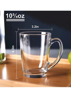 Luminarc Luminarc Glass New Morning Espresso Mug, Set of 6 - Clear ...