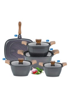 NeoKlein New Klein Kitchen Sanitary Square Nonstick Granite Cookware ...