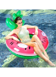 SYOSI Pool Inflatables Watermelon Inflatable Pool Ring Giant Inflatable Pool Float Tube Pool ...