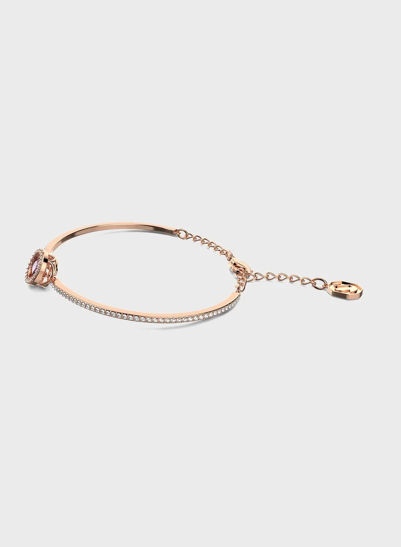 SWAROVSKI Sparkling Dc Embellished Rose-Gold Tone Plated Bracelet for ...