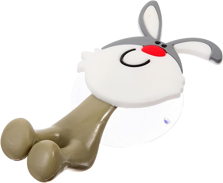 Generic Cartoon Animal Toothbrush Holder With Suction Cup Wall Mount ...