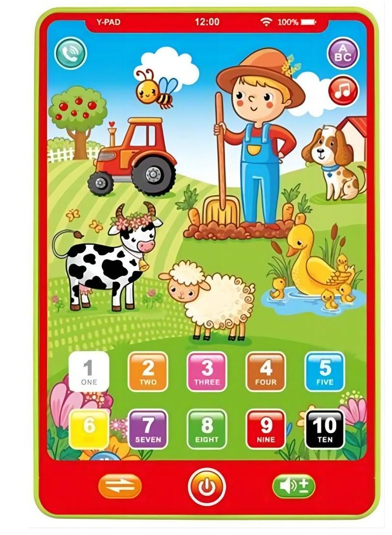 GOOTOY Children Learning English Tablet Portable Kids Computer Children ...