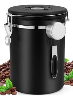 Arabest Airtight Coffee Canister, Coffee Jar for Coffee Grounds and ...