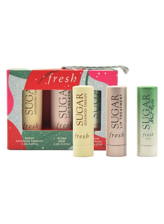 Fresh Fresh Color & Care Sugar Lip Set: Sugar Mint Rush Freshening Lip ...