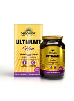 SUNSHINE NUTRITION Ultimate Her Multivitamins I Complete Multivitamins ...