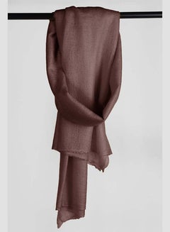 BAJRA Premium Handmade Chocolate Brown Cashmere Shawl UAE | Dubai, Abu ...