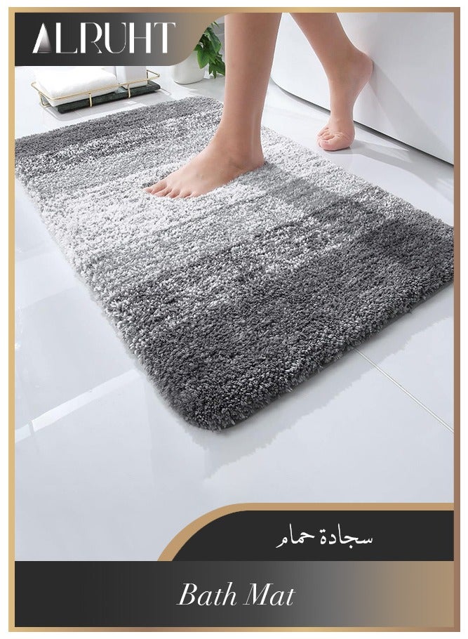 Alruht Luxury Bathroom Rug Mat, Extra Soft and Absorbent Microfiber ...