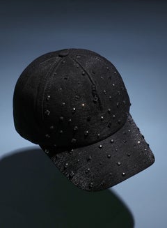 Haute Sauce Maxi Studded Baseball Cap - Black KSA | Riyadh, Jeddah