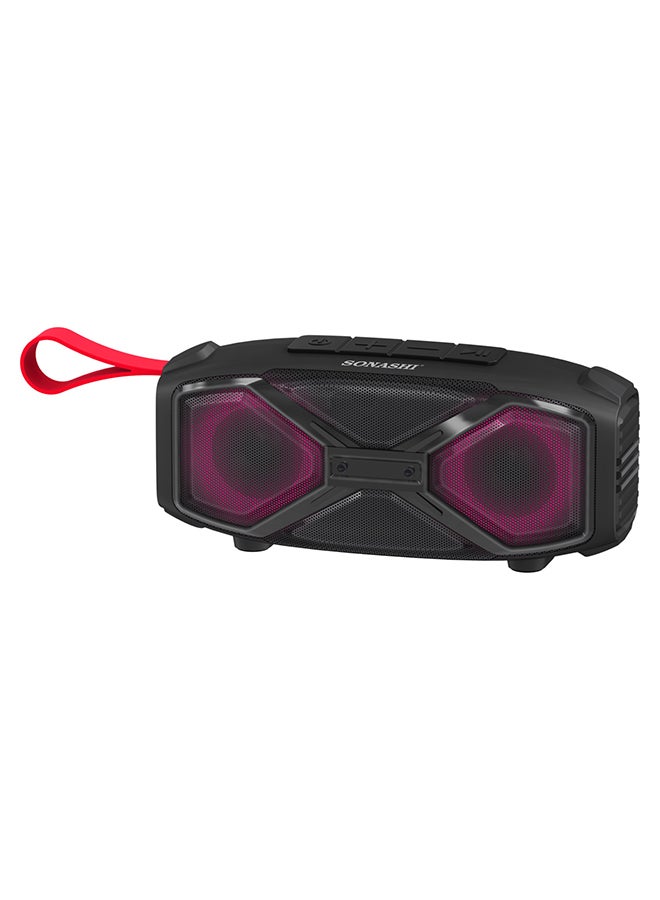SONASHI Rechargeable Bluetooth Speaker With Rgb Lights Calling & Fm ...