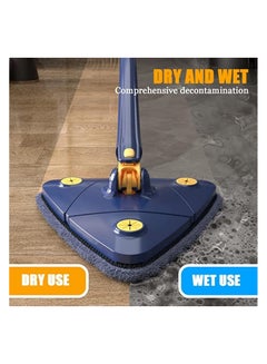 Generic Floor Cleaning Push Pull Automatic Self Squeezing Mop Mi360° Rotatable Triangle Mops ...