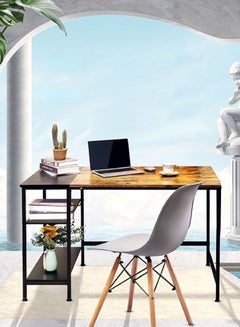fashionhome Set of 2 Modern Industrial Vintage Style Computer Desk ...