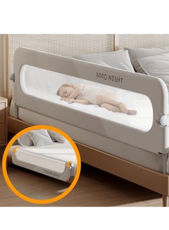 Generic Foldable Crib Guardrails Toddler Bed Rails Upgraded and ...