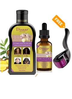 Disaar Disaar Anti Hair Loss & Hair Growth Shampoo,Oil & Derma Roller ...