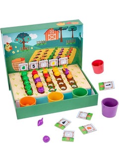 joyzzz Learning resources vegetable farm sorting wooden math early ...
