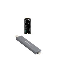 Generic To NVME M-key M.2 NGFF SATA SSD PCBA Case Combo Type-C & USB3.0 ...