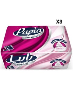Papia Soft Facial tissues 3ply -500 sheets pack of 3 | Best Price Egypt ...