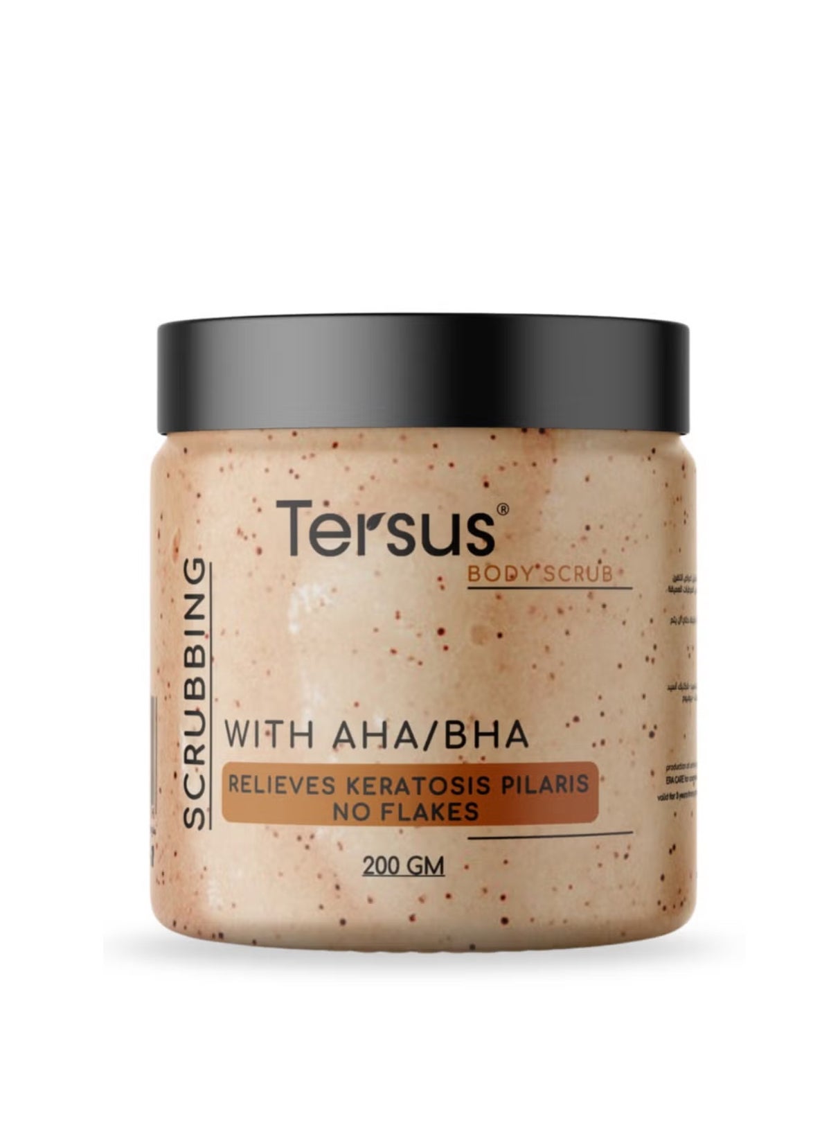 Tersus Body Scrub with AHA/BHA – Relieves Keratosis Pilaris – Reduces ...