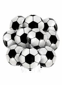 Excefore Soccer Balloons for Soccer Party Decorations, 18 Inch Foil ...