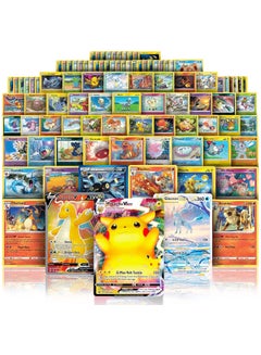 Pokemon 100-Piece Pokemon Vmax Cards Series Rare Battle Trainer Kids ...