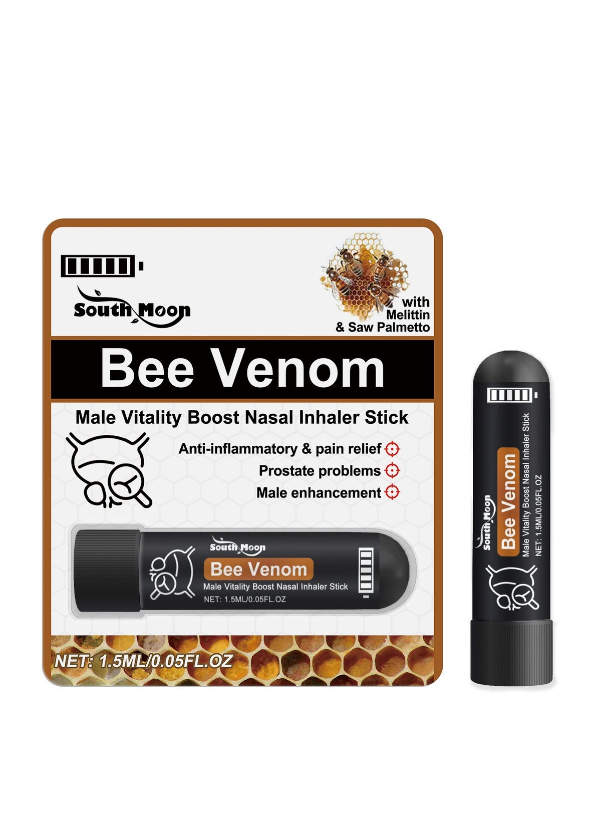 SOUTH MOON Beeboom Nasal Inhaler for Prostate Wellness, Nasal Inhaler ...