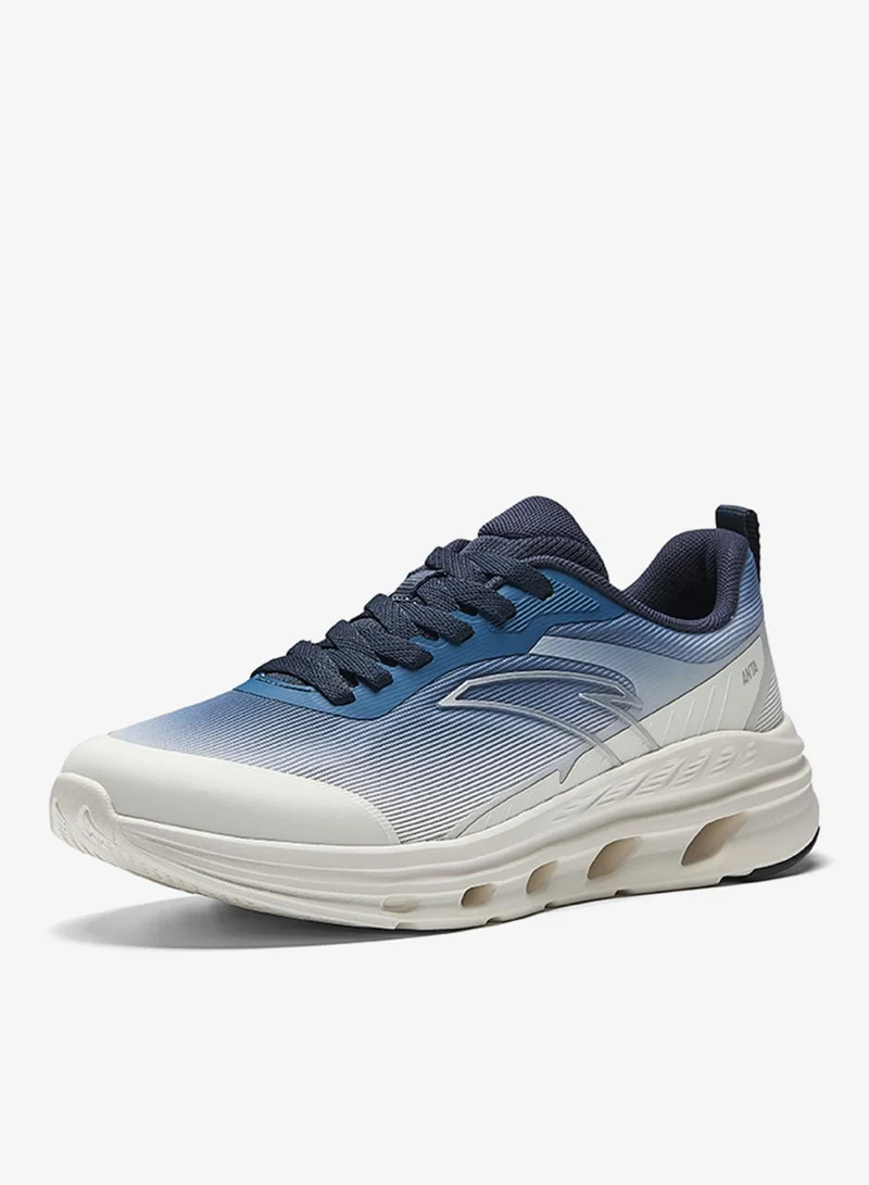 ANTA White/Blue STRUCTURAL SEISMIC BUFFER (SS) Running Shoes for Men ...