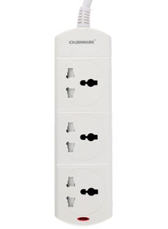 Olsenmark Olsenmark 3 Way Extension Socket 13A Extension Lead Strip ...