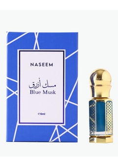 Naseem BLUE MUSK Perfume Oil 6ml Attar - Long Lasting Concentrated ...