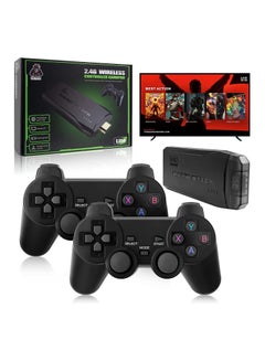 LEDIN Integrated retro 4K game console with dual 2.4G wireless ...