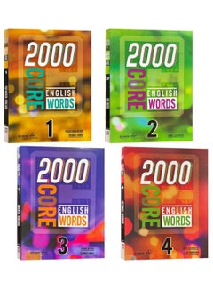 2000 Core English Words Level 1-4 Vocabulary Series Primary School ...