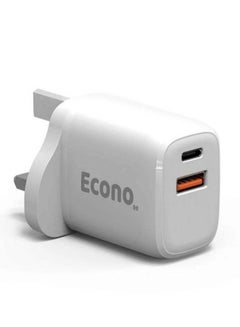 تسوق ECONO وiPhone 14 Pro Charger, 20W wall charger QC3.0 USB Type-C ...