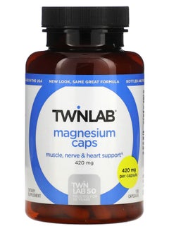 Twinlab Magnesium Caps 420 mg 100 Capsules UAE | Dubai, Abu Dhabi