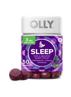 OLLY Sleep Gummy, Occasional Sleep Support, 3 mg Melatonin, L-Theanine ...