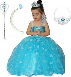 Monero Nero Elsa Costume with Strappy Tarlatan UAE | Dubai, Abu Dhabi