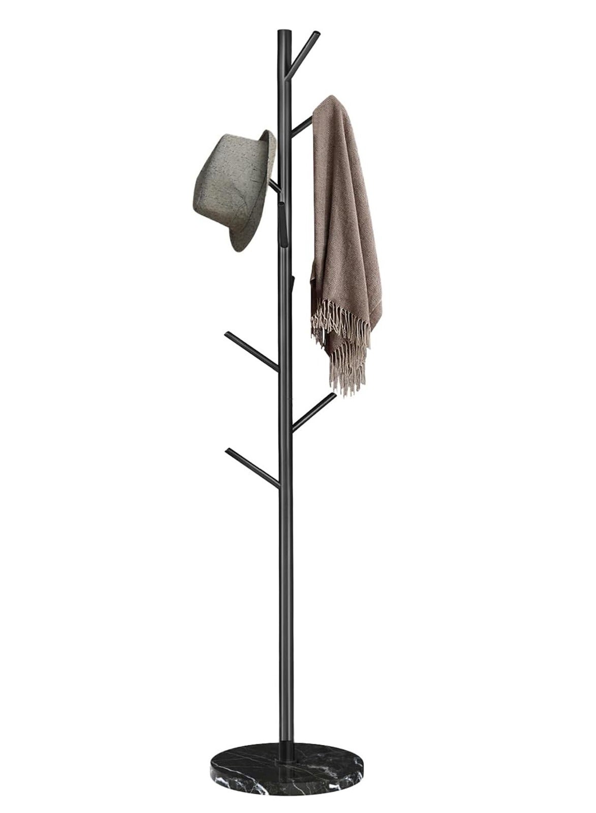 CityRiya-Long Coat Rack Freestanding Clothes Stand Garment Rack Clothes ...