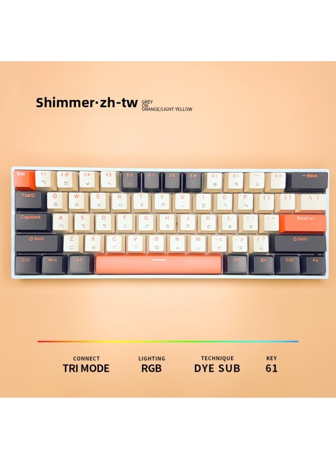 Generic Traditional Zhuyin Taiwan Low Light Theme H61 Key Position ...