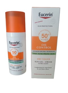 Generic Eucerin Face Sunscreen SPF 50+ Oil Control Gel-Cream Dry Touch ...