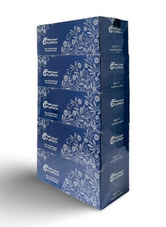 FIJIPACK Fiji Pack facial Tissue Boxes 200 X 2 Ply pack of 5 UAE ...