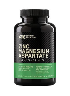 Optimum Nutrition Zinc Magnesium Aspartate 90 Capsules | Best Price UAE ...