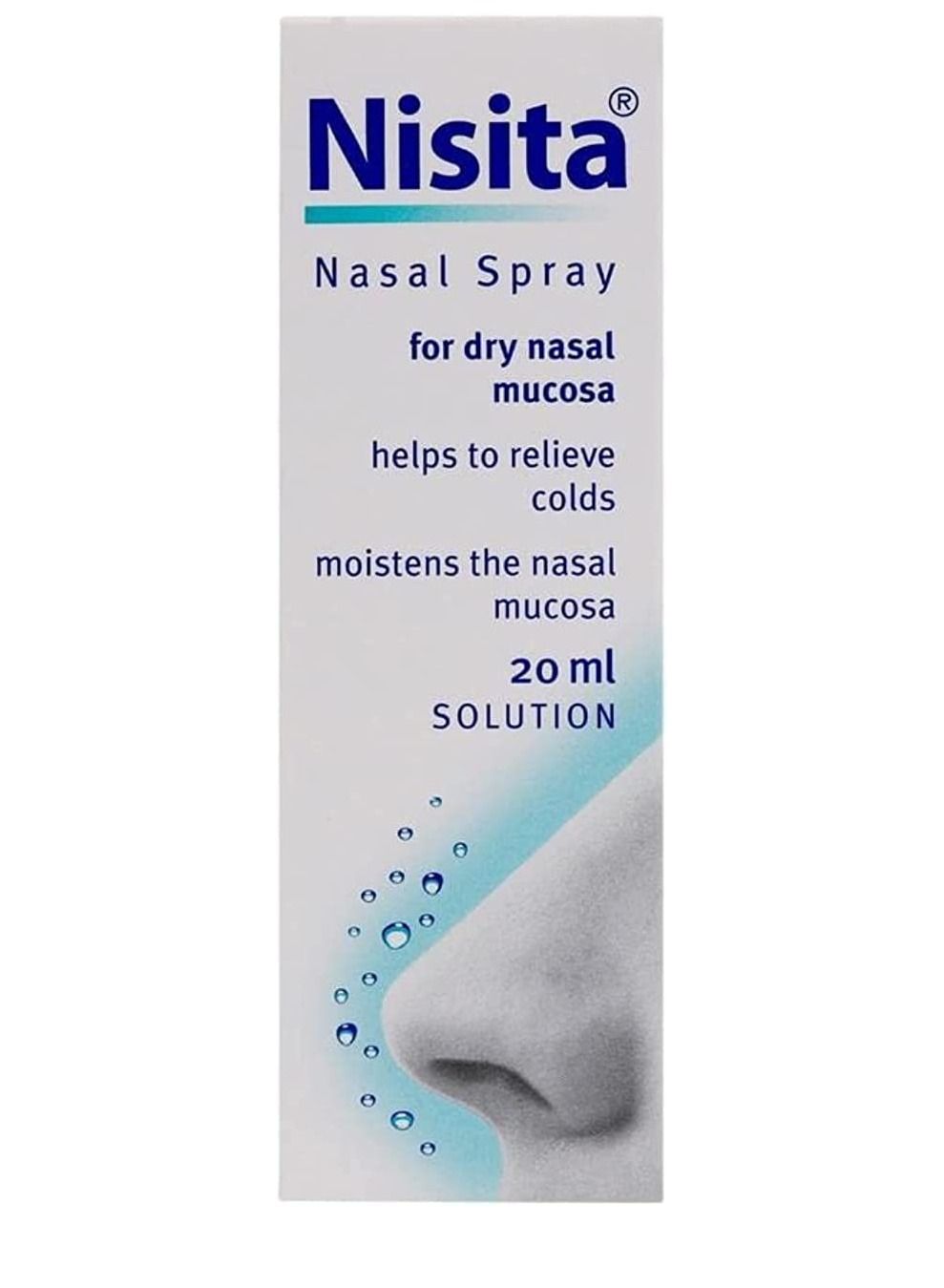 Nisita Nisita Nasal Spray- For Dry Nasal Mucosa 20ml | Best Price UAE ...