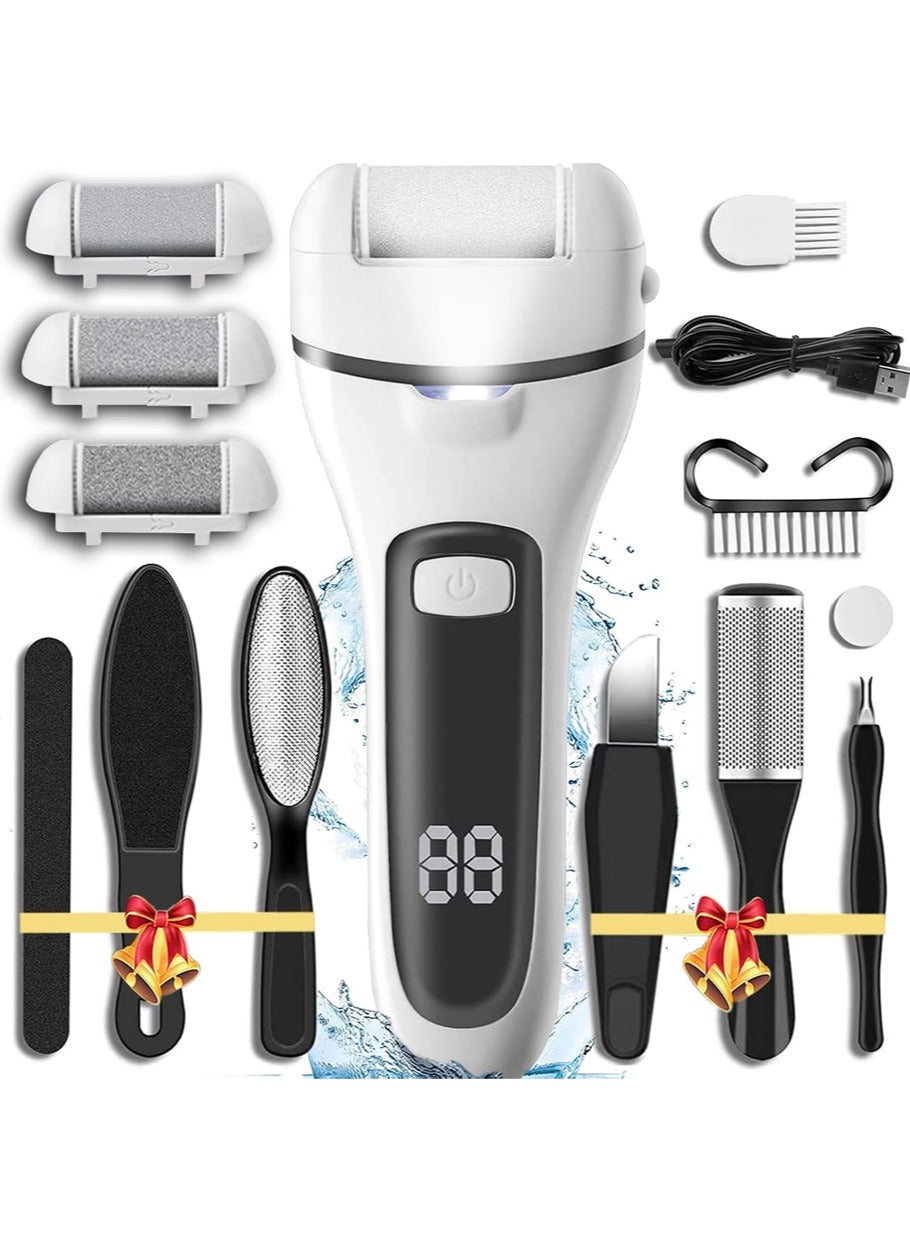 Leon Home Electric Feet Callus Remover, Professional 18 in 1 Foot File ...