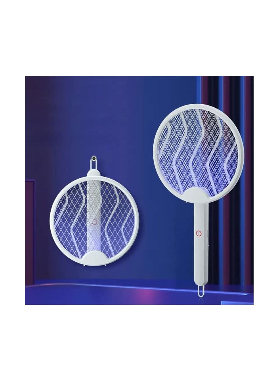 Generic 2 in 1 Mosquito Killer Racket Electric Bat with UV LED Light ...