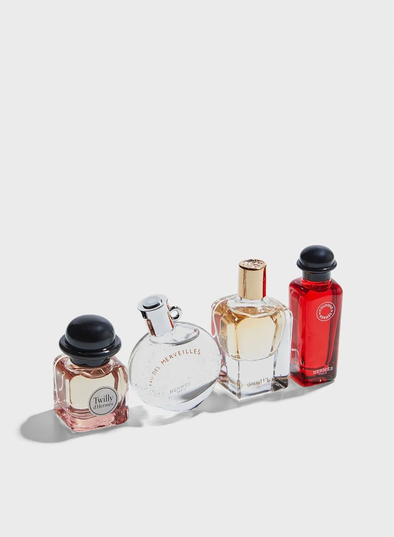 HERMES Miniature Fragrance Coffret EDP x 2 + EDT x 2 for Women | Best ...