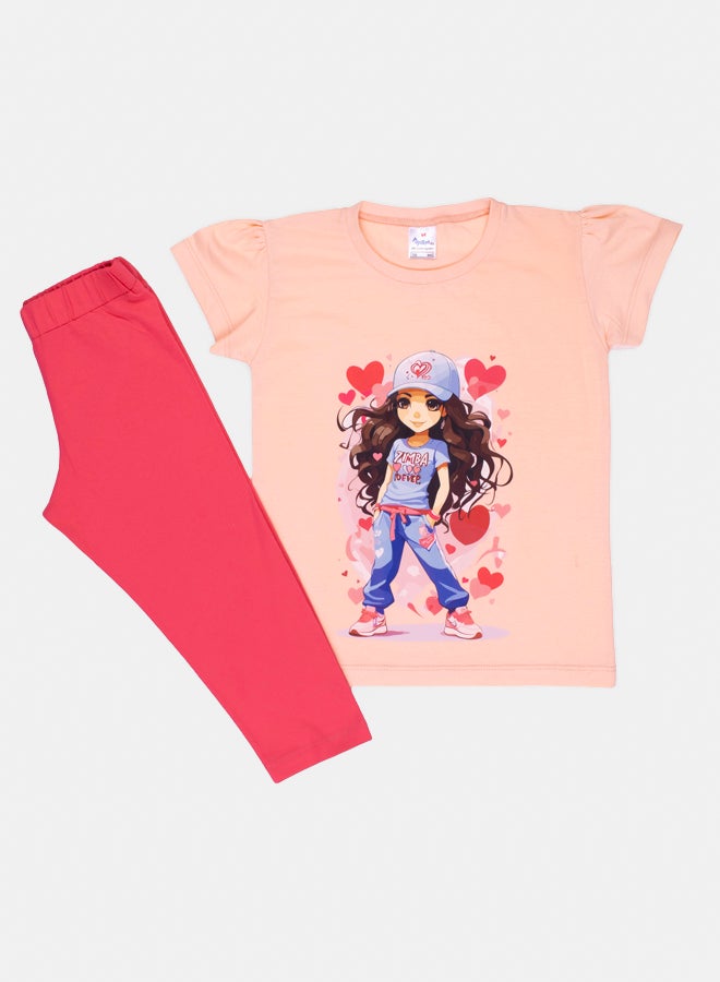 Papillon Printed Girls Pyjama | Best Price Egypt | Cairo, Giza