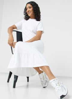 Ginger Basics Tiered Hem Midi Dress KSA | Riyadh, Jeddah