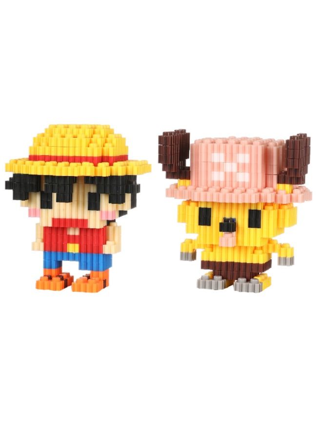 Generic One Piece Luffy & Chopper Building Bricks Set, DIY Block ...