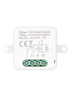Generic 1CH Zigbee Mini Smart Switch Relay Module Support 2 Way Control ...