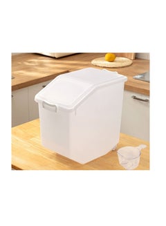 Premify Rice Storage Container 15 Kg Capacity with Lid and Measuring ...