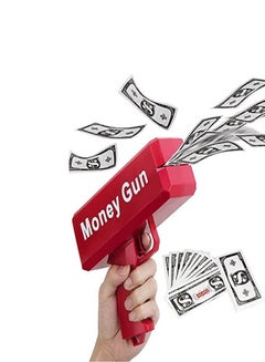 Rahalife Money Gun Paper Playing Spray Toy Gun, Prop with 100 Pcs ...