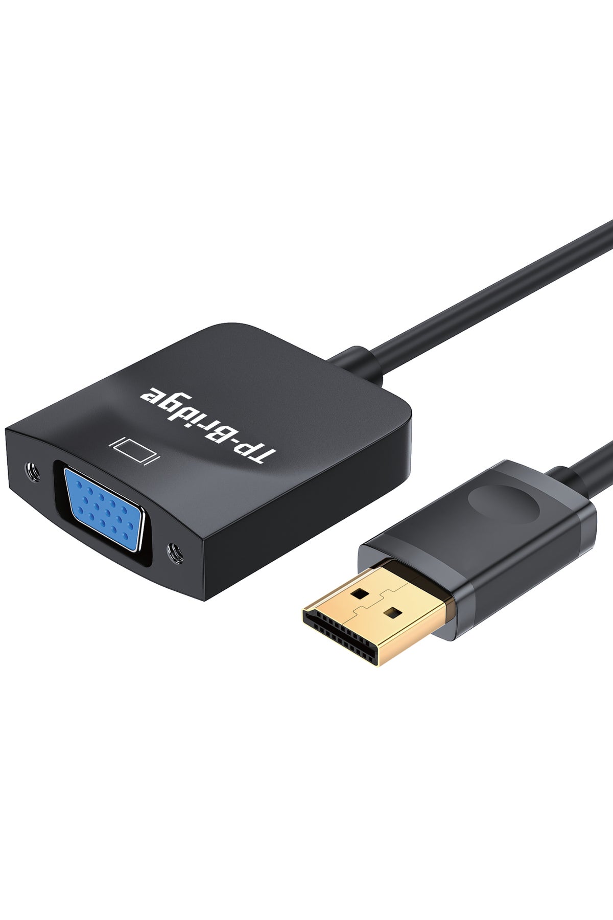 TP-BRIDGE DisplayPort (DP) to VGA Adapter, Gold-Plated Display Port to ...